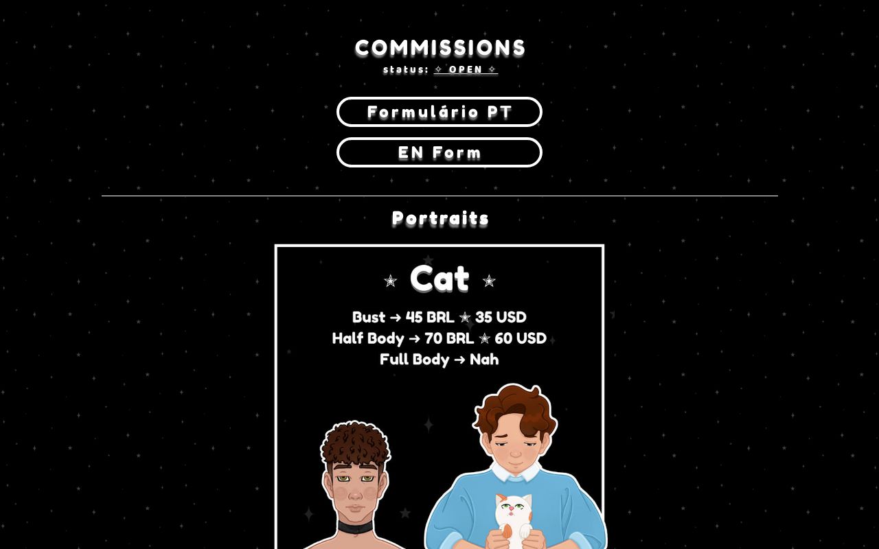 Ohime Kitty Commissions